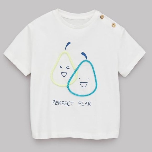 Zara | Shirts & Tops | Zara Boy Pear Tshirt 36m Nwt | Poshmark